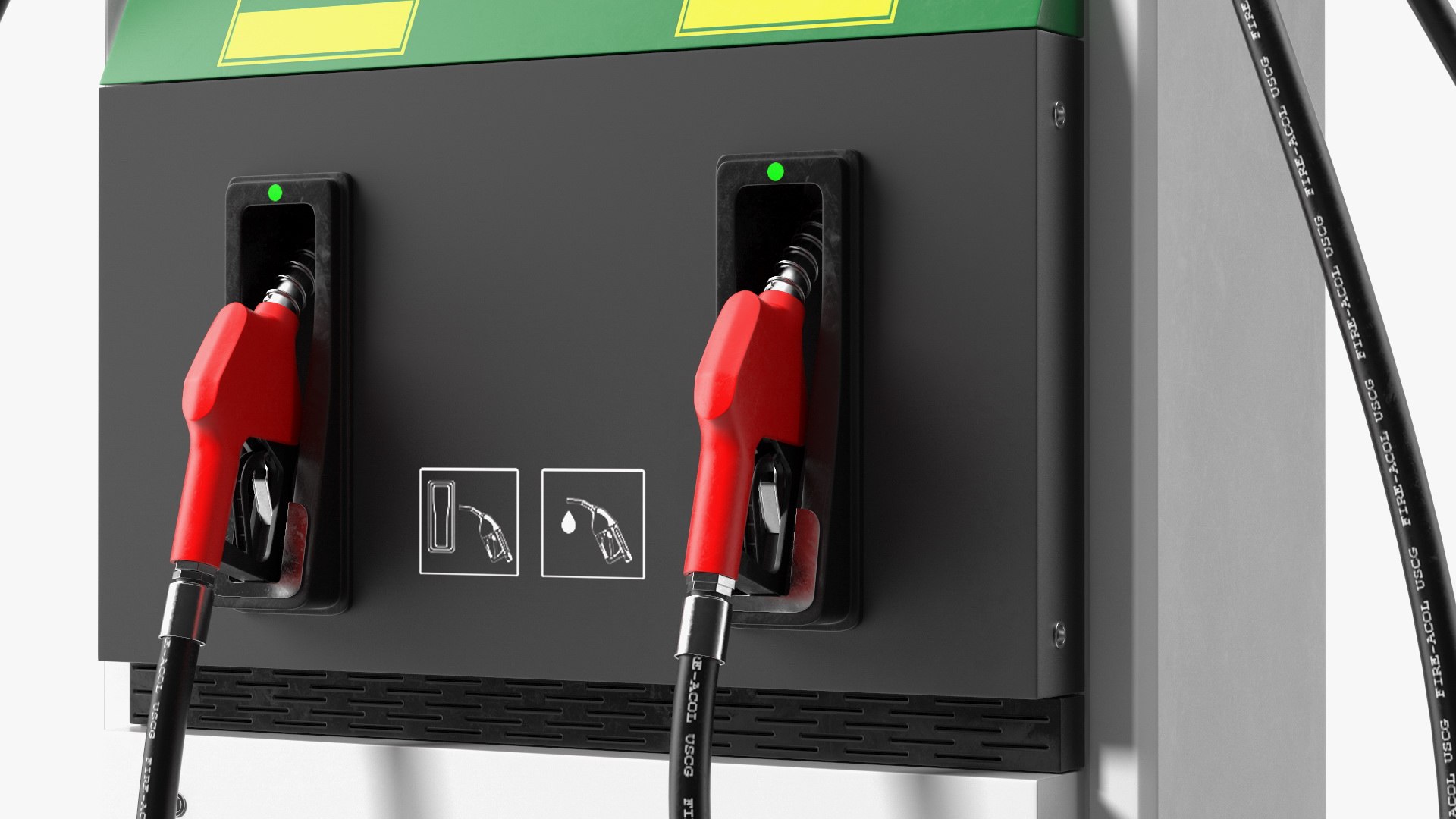 Fuel Pump Four Nozzles 3D model - TurboSquid 1975990