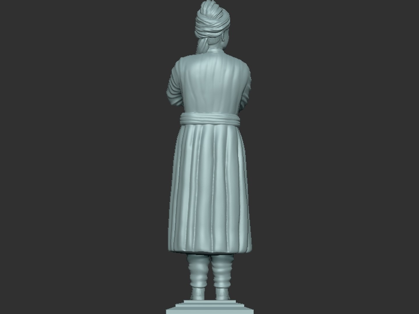 3D Swami Vivekanand - TurboSquid 2137684