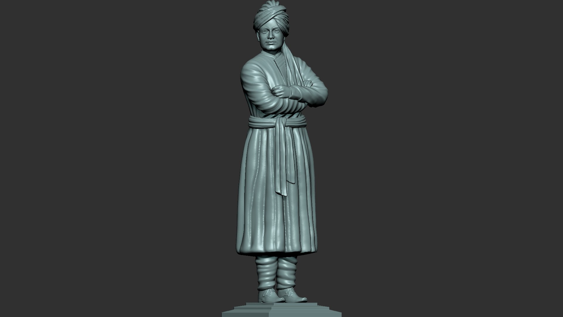 3D Swami Vivekanand - TurboSquid 2137684