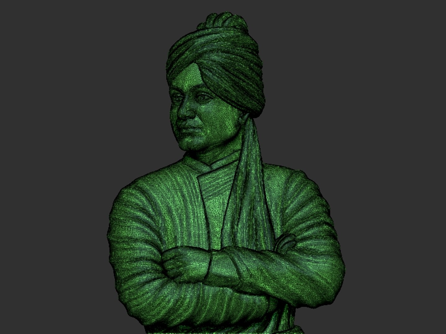 3D Swami Vivekanand - TurboSquid 2137684