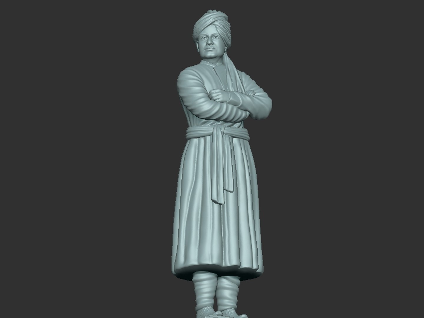 3D Swami Vivekanand - TurboSquid 2137684