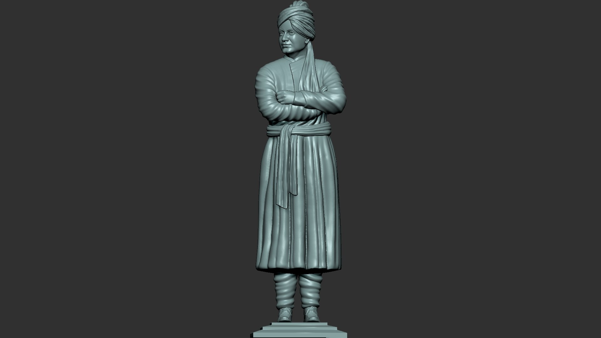 3D Swami Vivekanand - TurboSquid 2137684