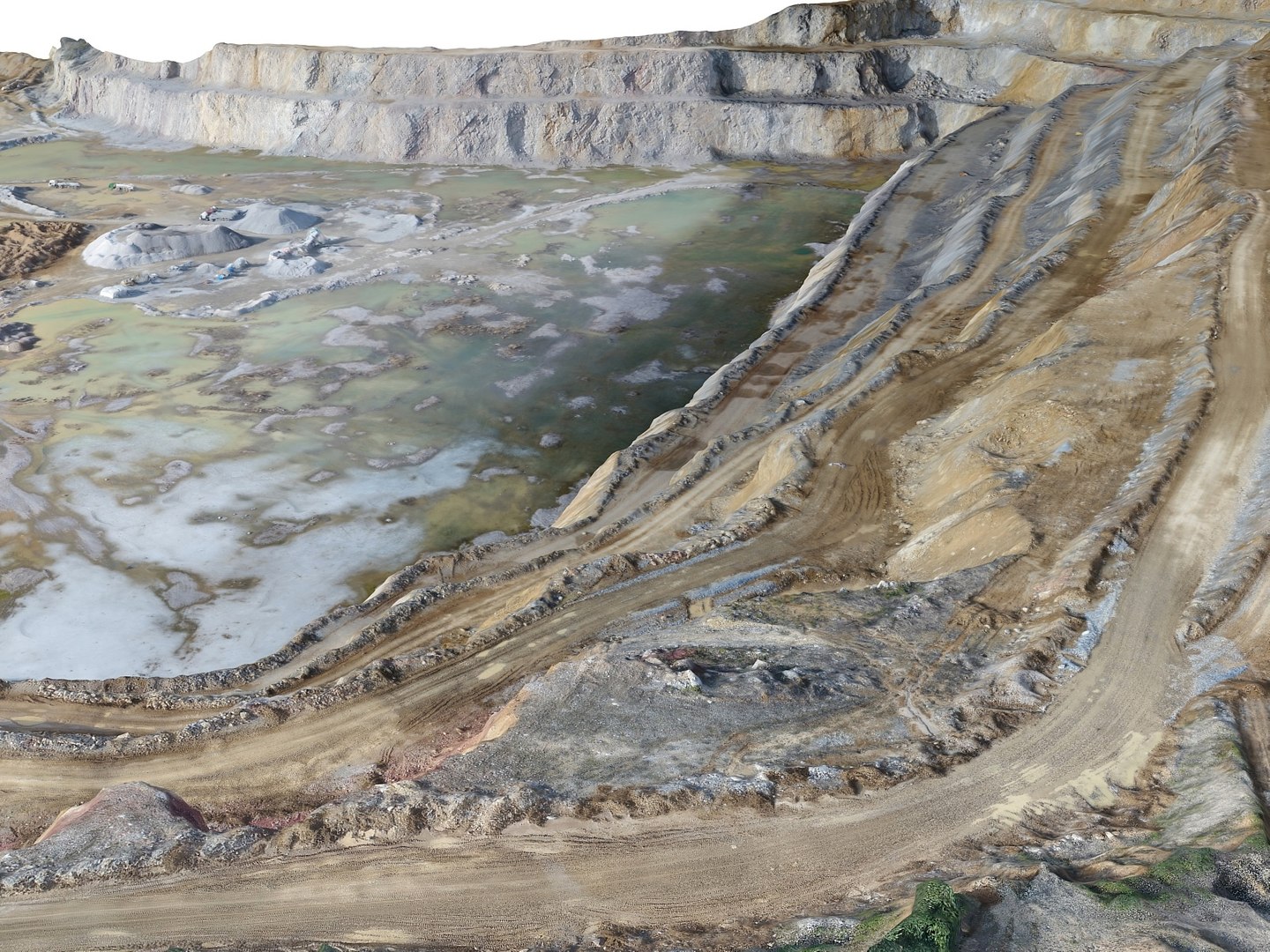3D Opencast Mines Pack 2 Model - TurboSquid 1445195