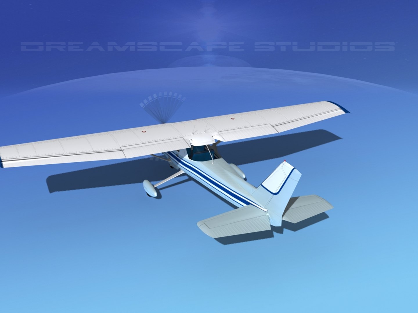 3d cessna 152 commuter