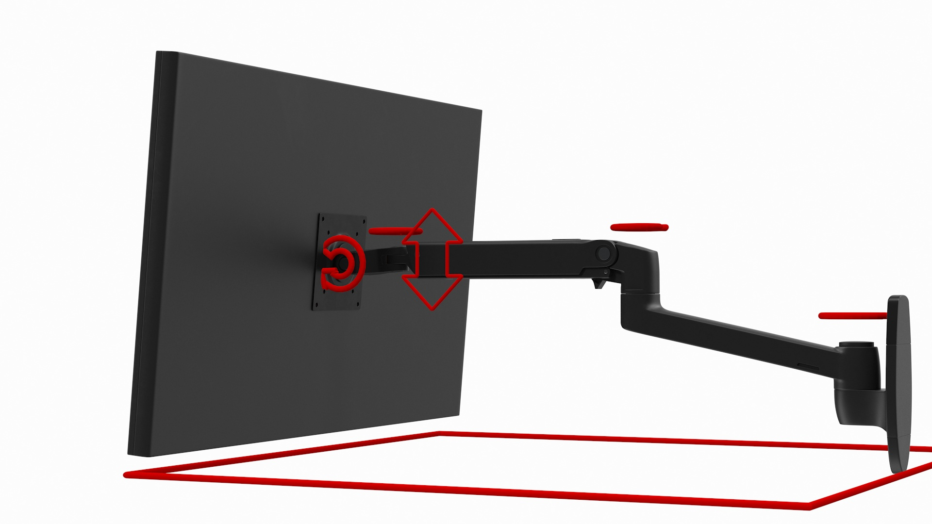 Mount Monitor Arm Ergotron 3D Model - TurboSquid 1443410