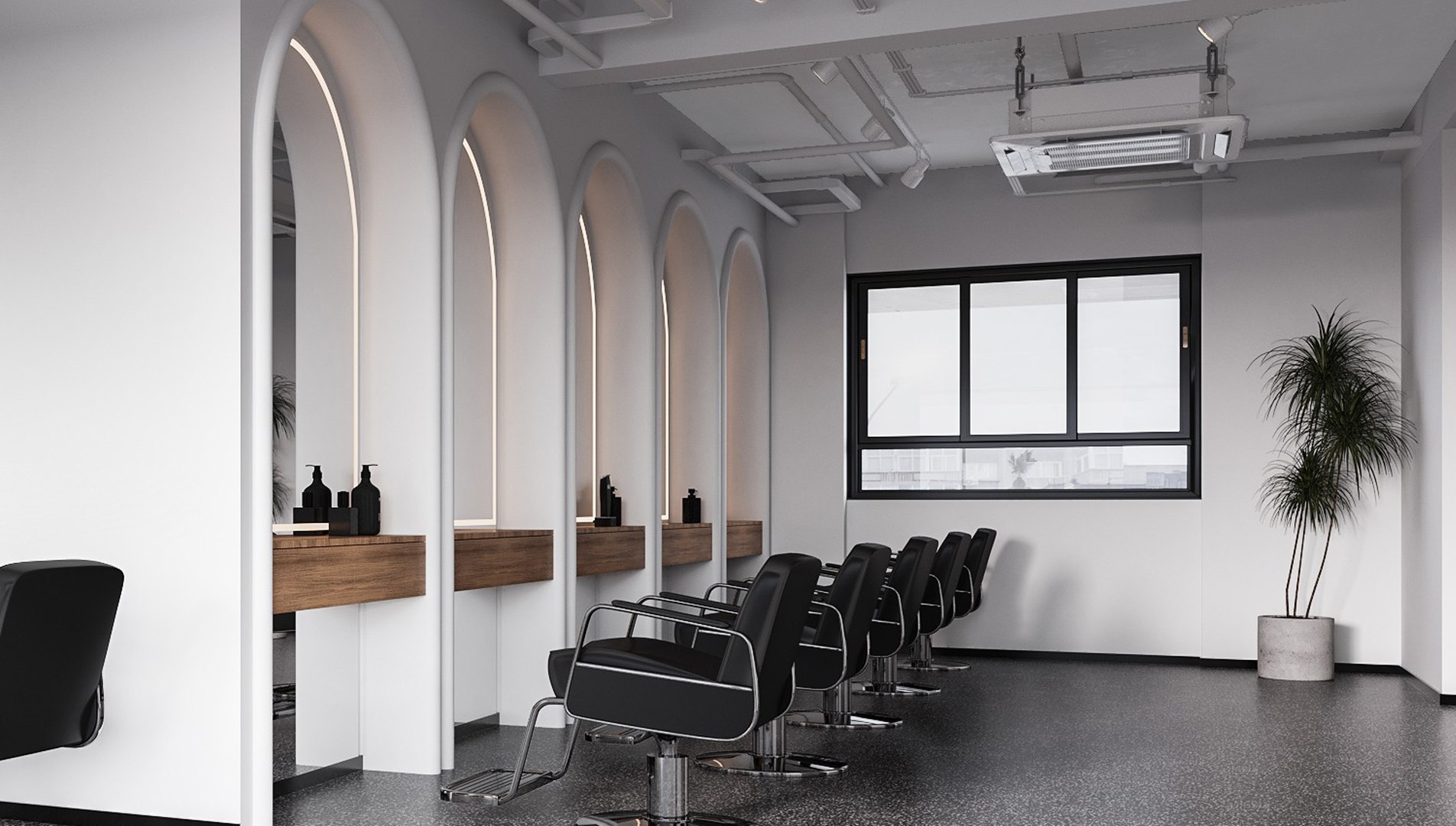 Modern Barber Shop Model 3D model - TurboSquid 2061383