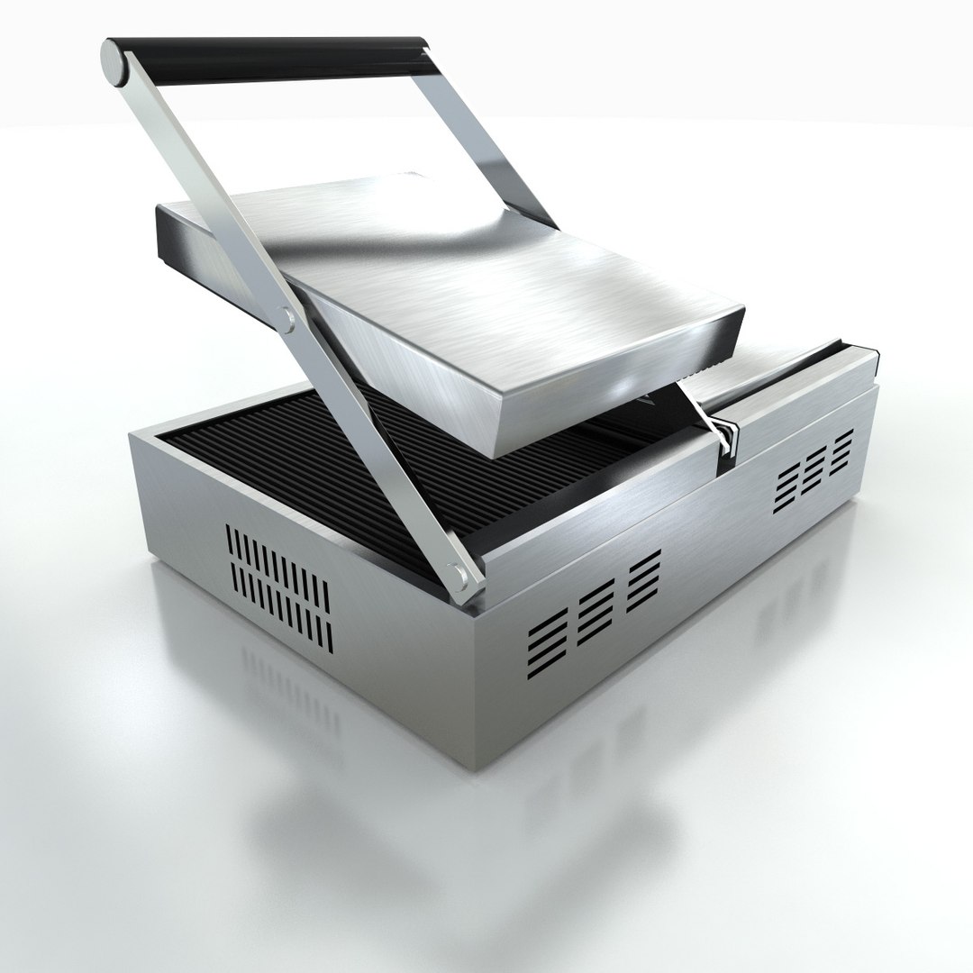 Panini Grill 3d Obj