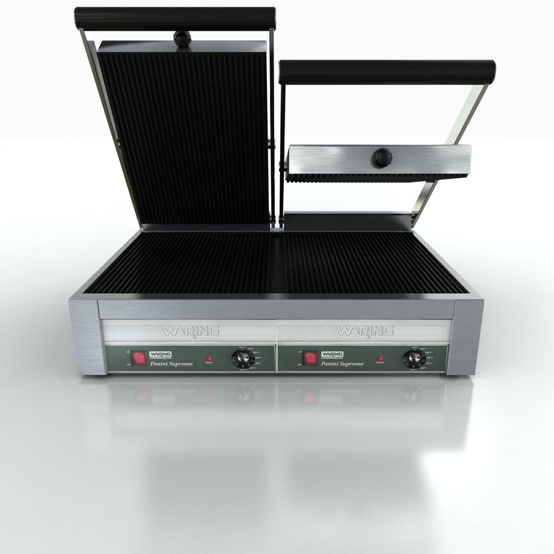 Panini Grill 3d Obj