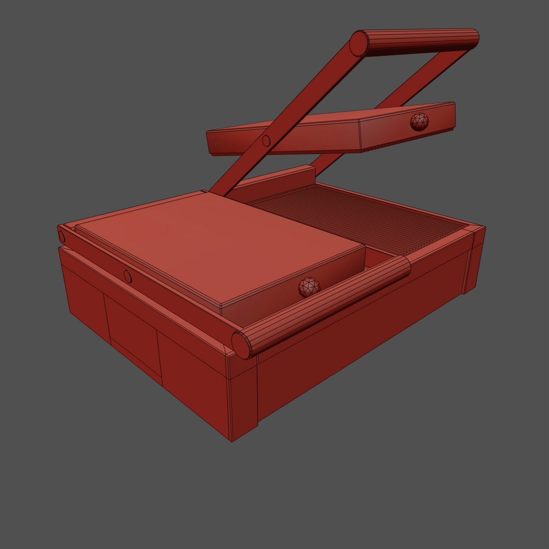 Panini Grill 3d Obj