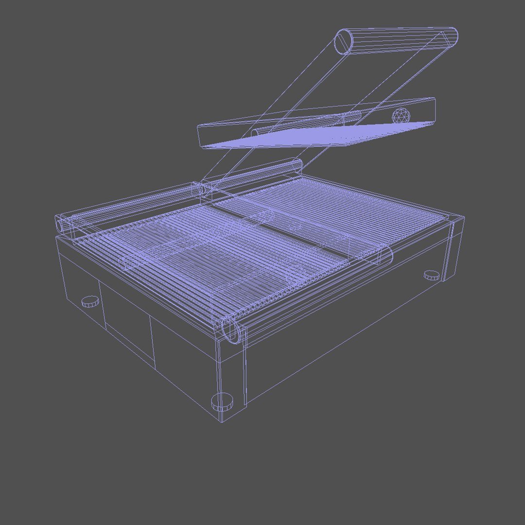 Panini Grill 3d Obj