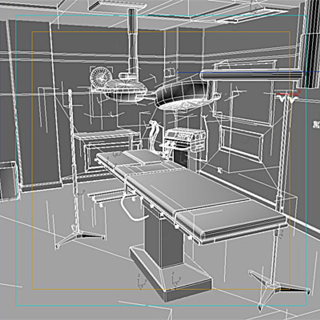 Surgery Room 3d Model