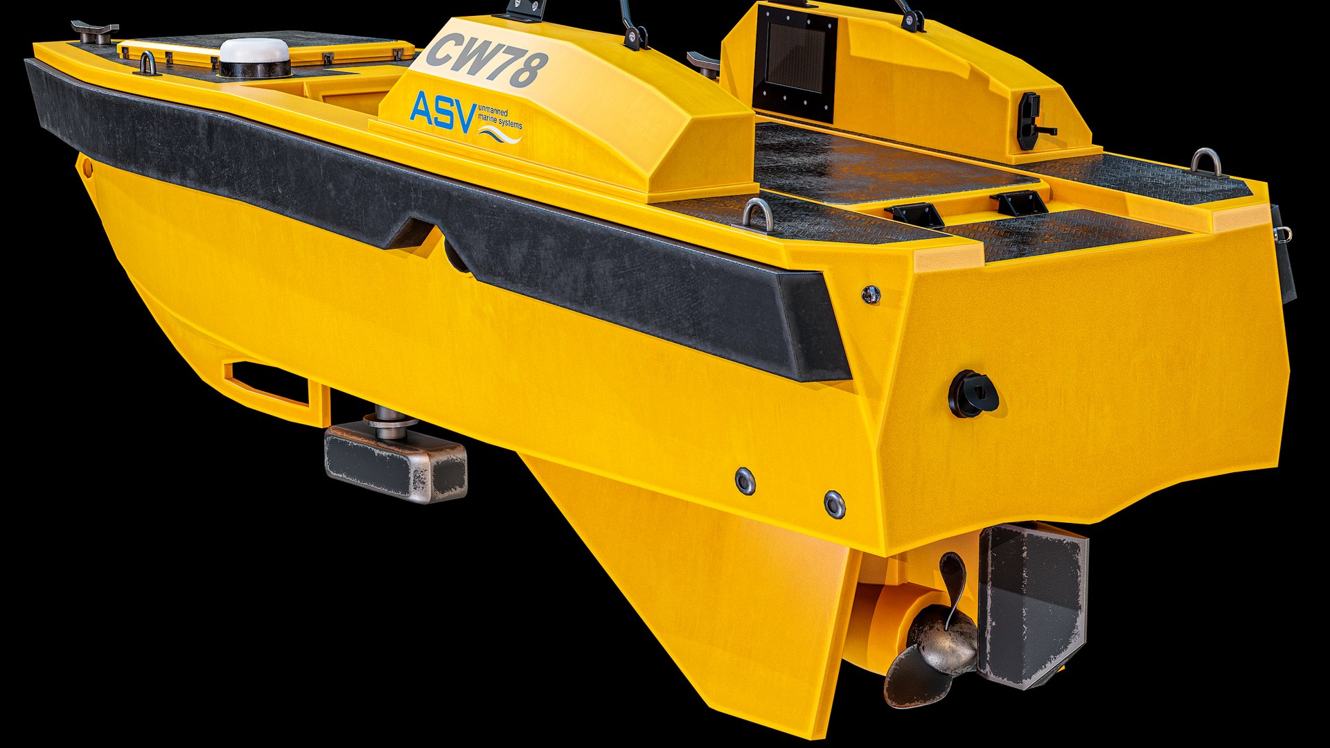 C-Worker 5 Autonomous Surface Vehicle ASV USV 3D Model - TurboSquid 2301386