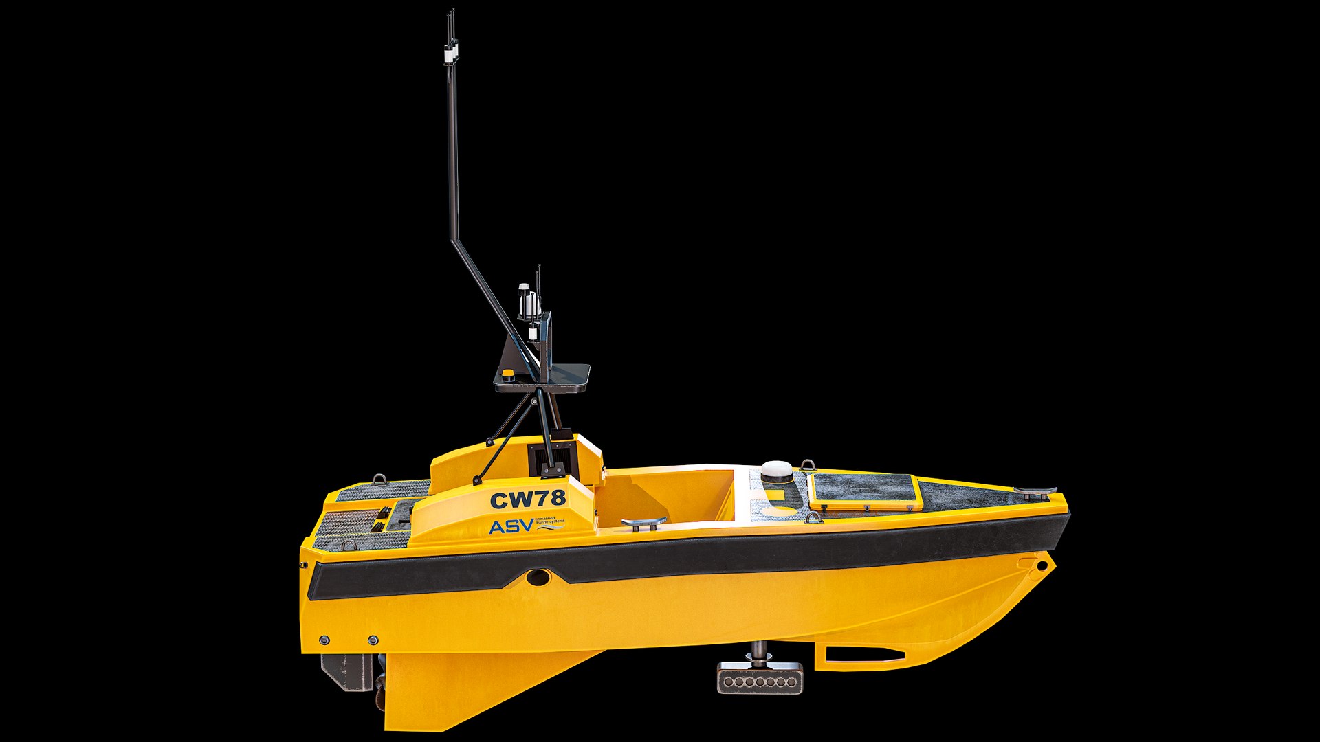 C-Worker 5 Autonomous Surface Vehicle ASV USV 3D Model - TurboSquid 2301386