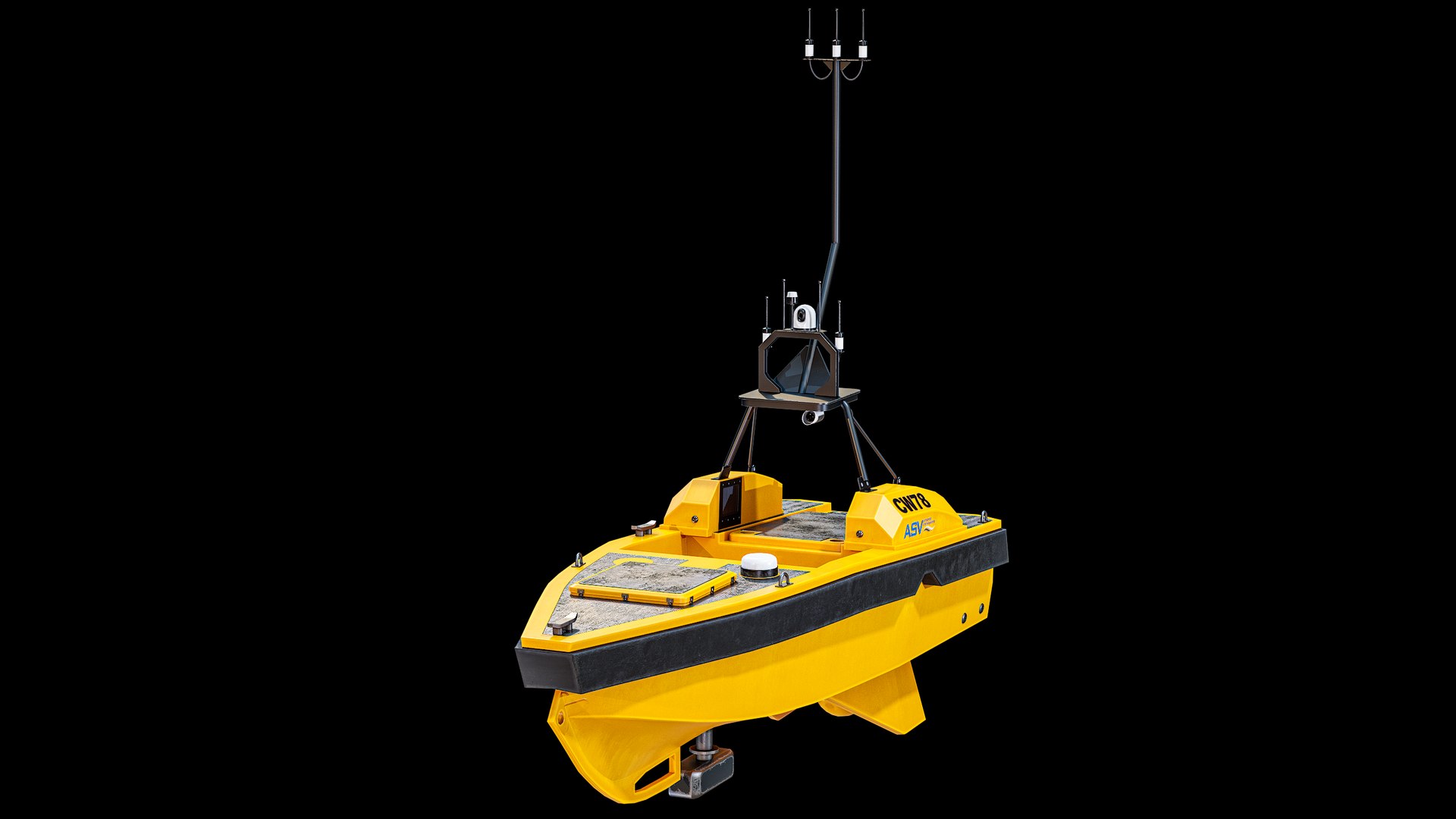 C-Worker 5 Autonomous Surface Vehicle ASV USV 3D Model - TurboSquid 2301386