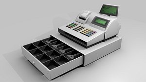Download 3D Cash Register Blender Models - TurboSquid
