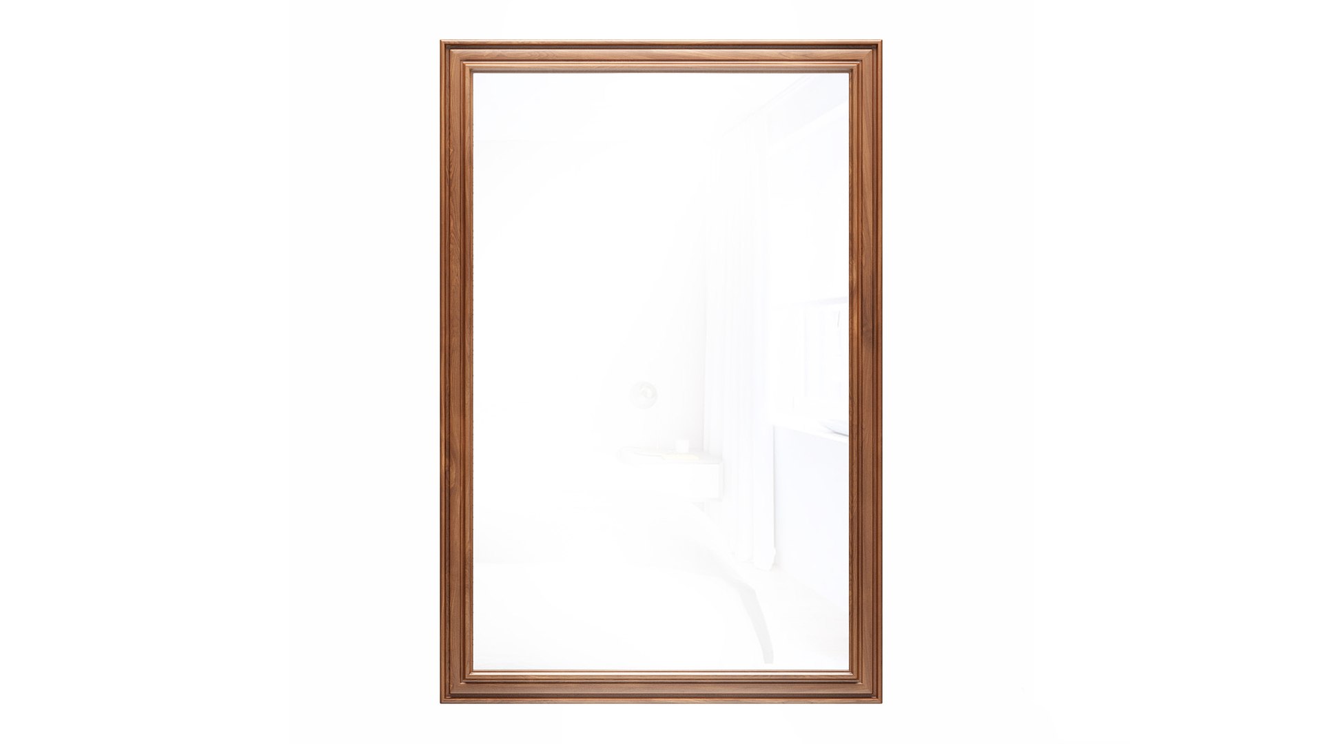 3D Mirror In A Wooden Frame GZ-M1025 - TurboSquid 2020910