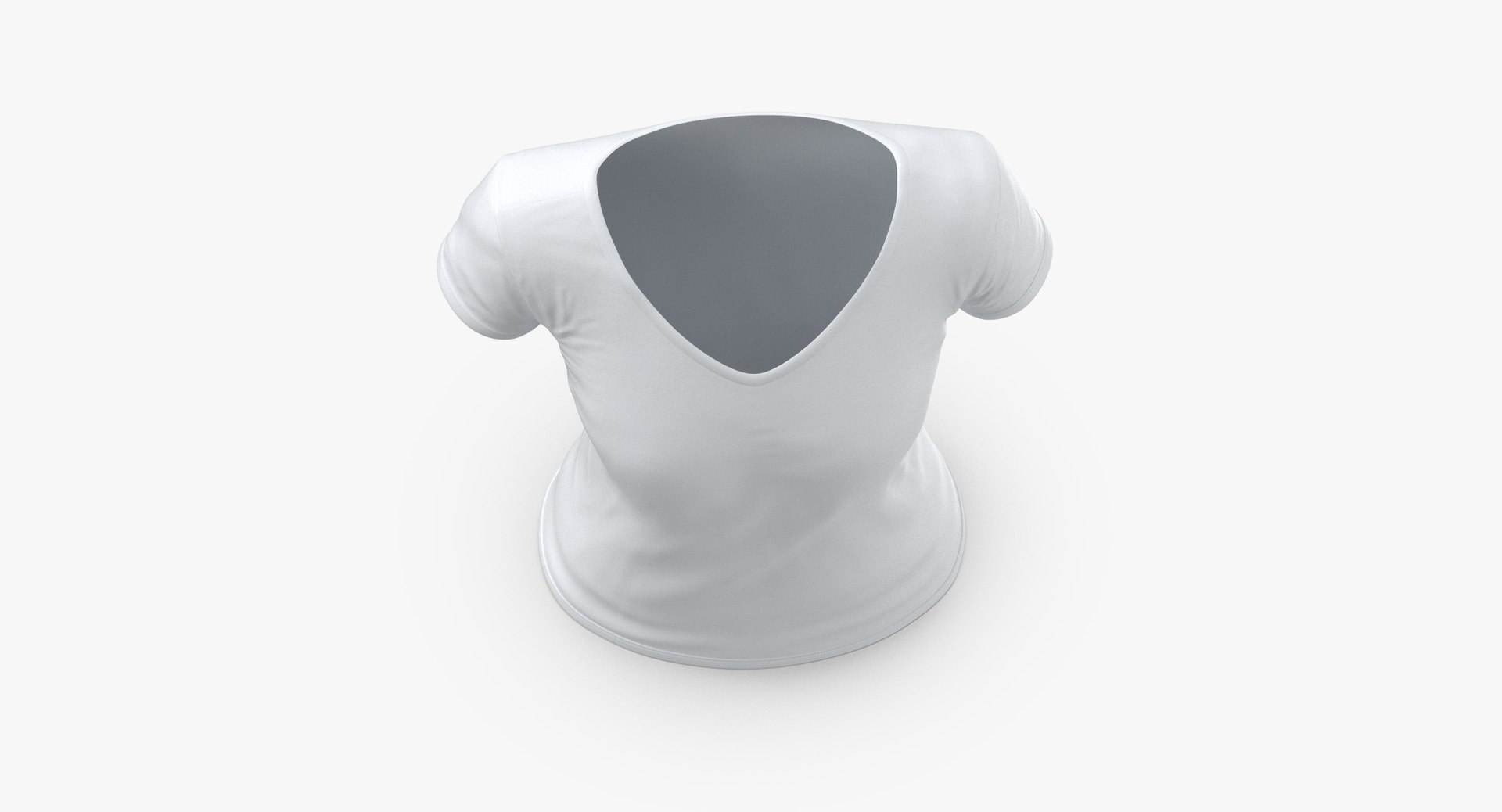 3D Female Neck Worn Model - TurboSquid 1194596