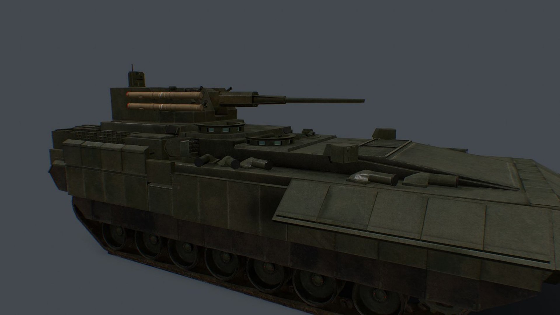 Pack T-15 Turret 30mm 3D Model - TurboSquid 1381309