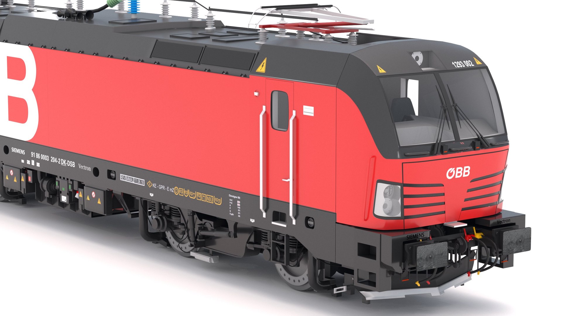 Siemens Vectron 3D Model - TurboSquid 1634800