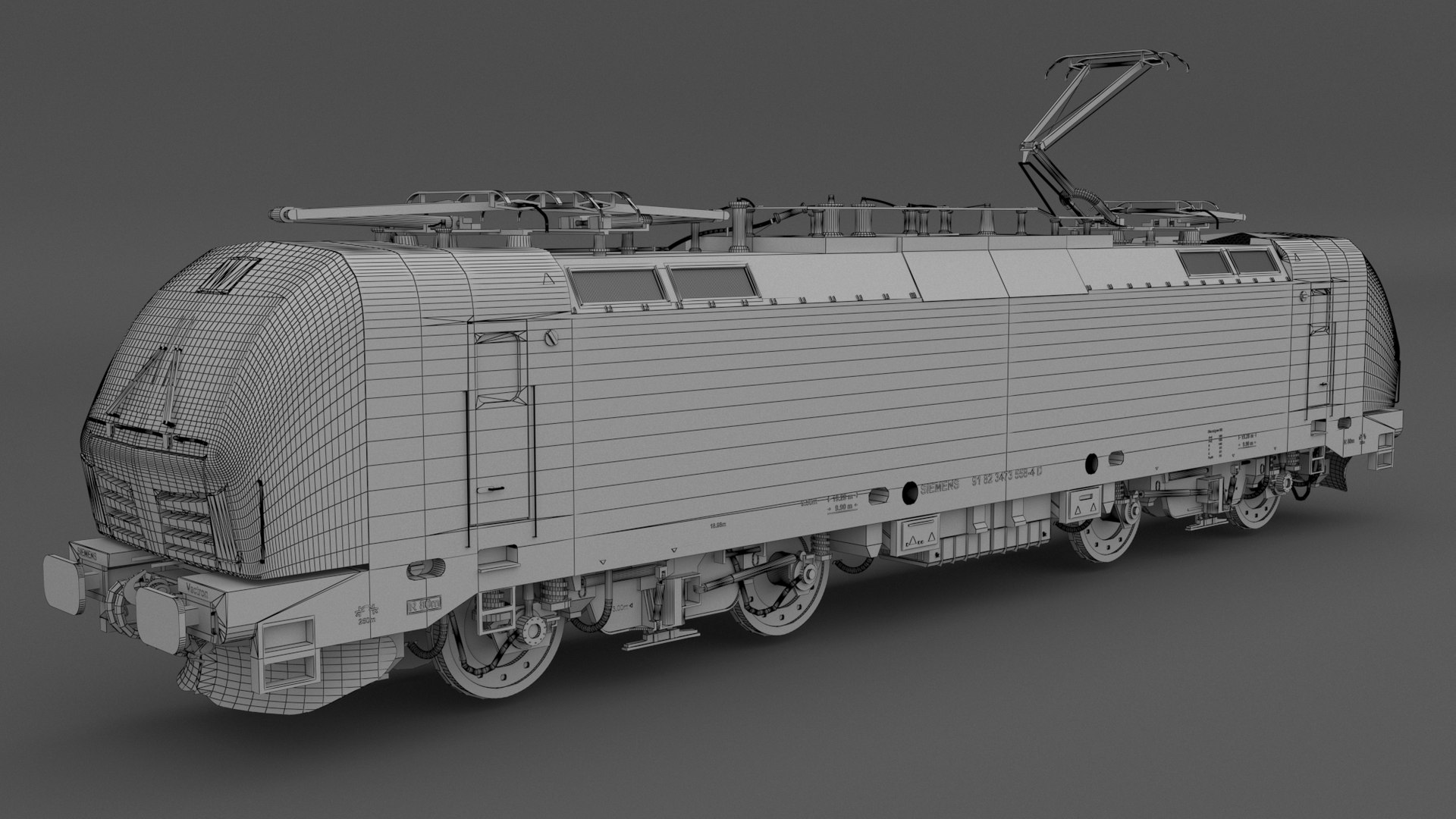 Siemens vectron 3D model - TurboSquid 1634800