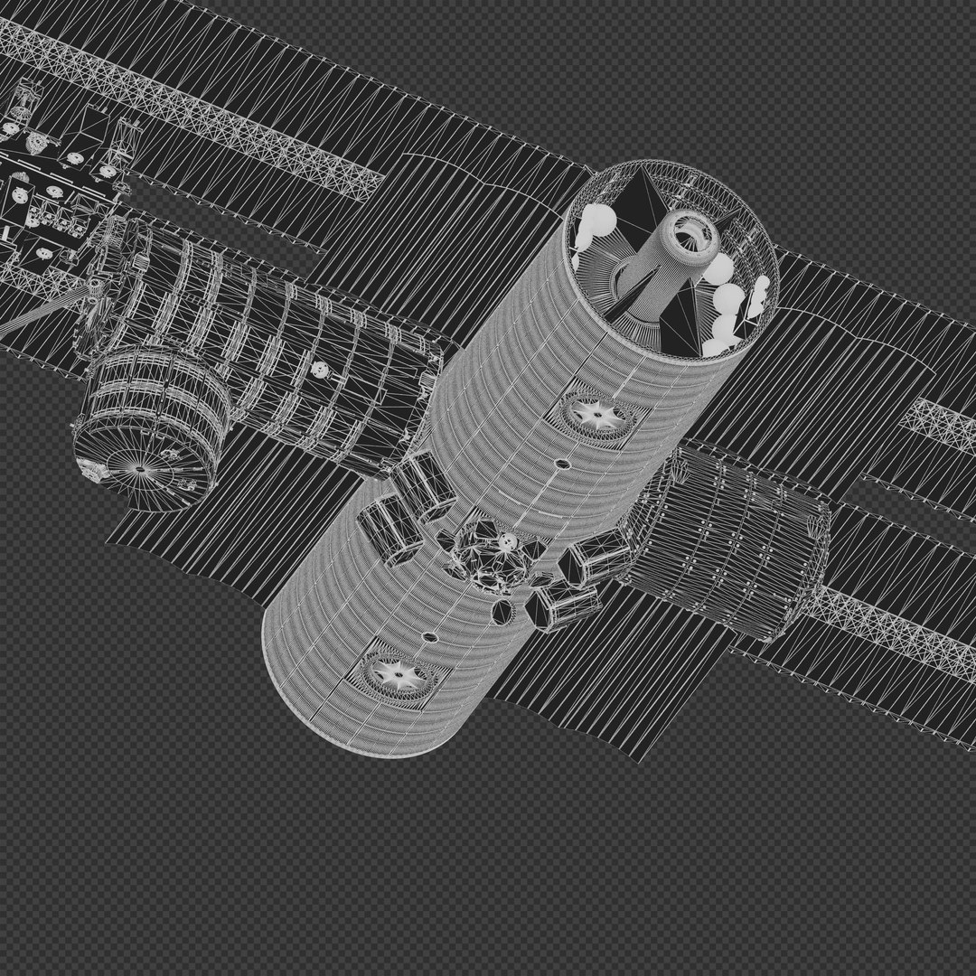 Space Station Freedom Option C 3D - TurboSquid 1955854