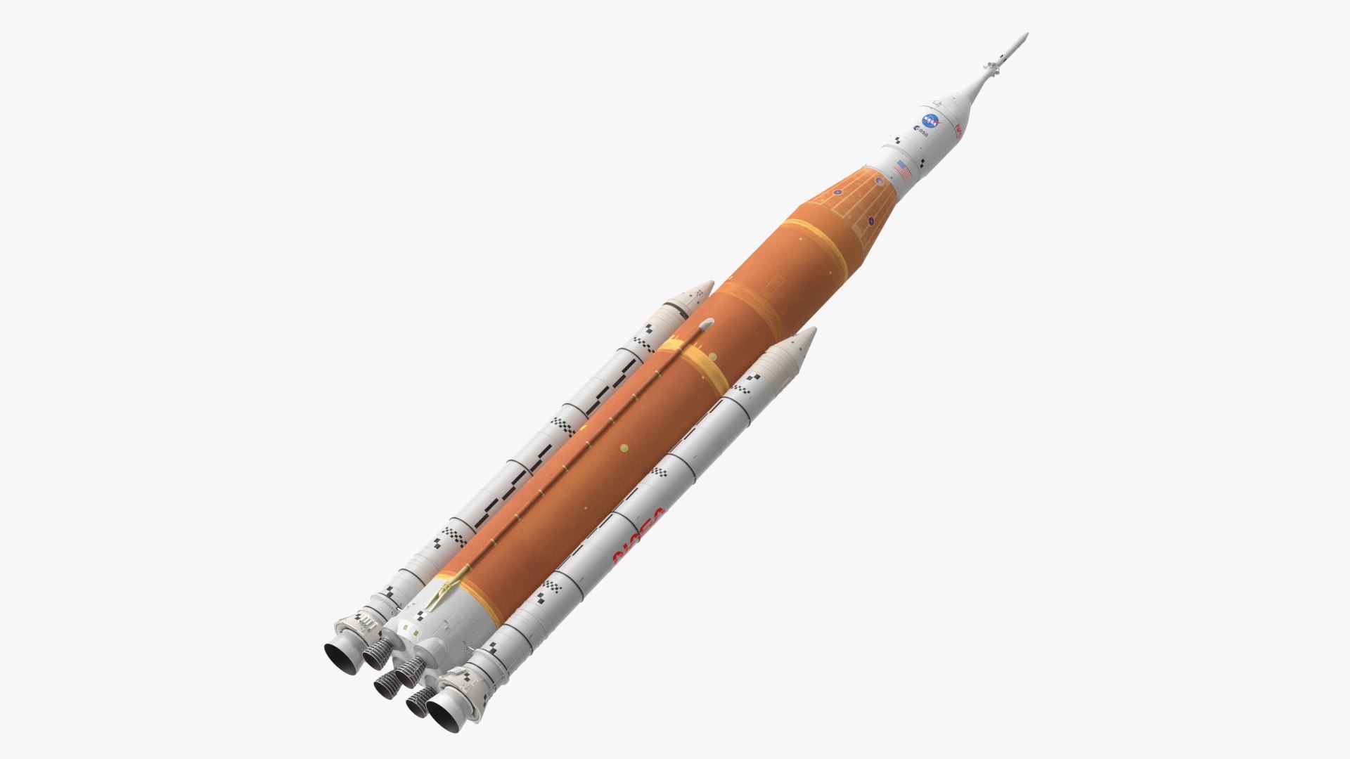 3D NASA Space Launch System - TurboSquid 2052623
