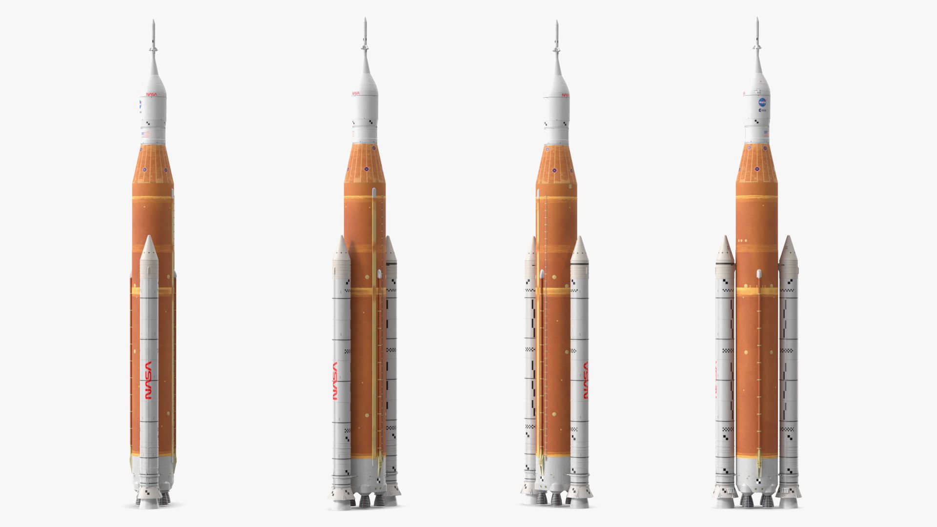 3D NASA Space Launch System - TurboSquid 2052623