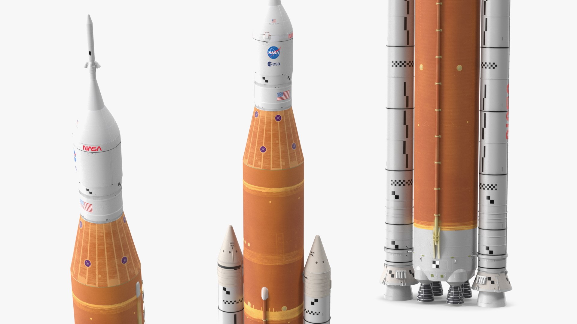 3D NASA Space Launch System - TurboSquid 2052623