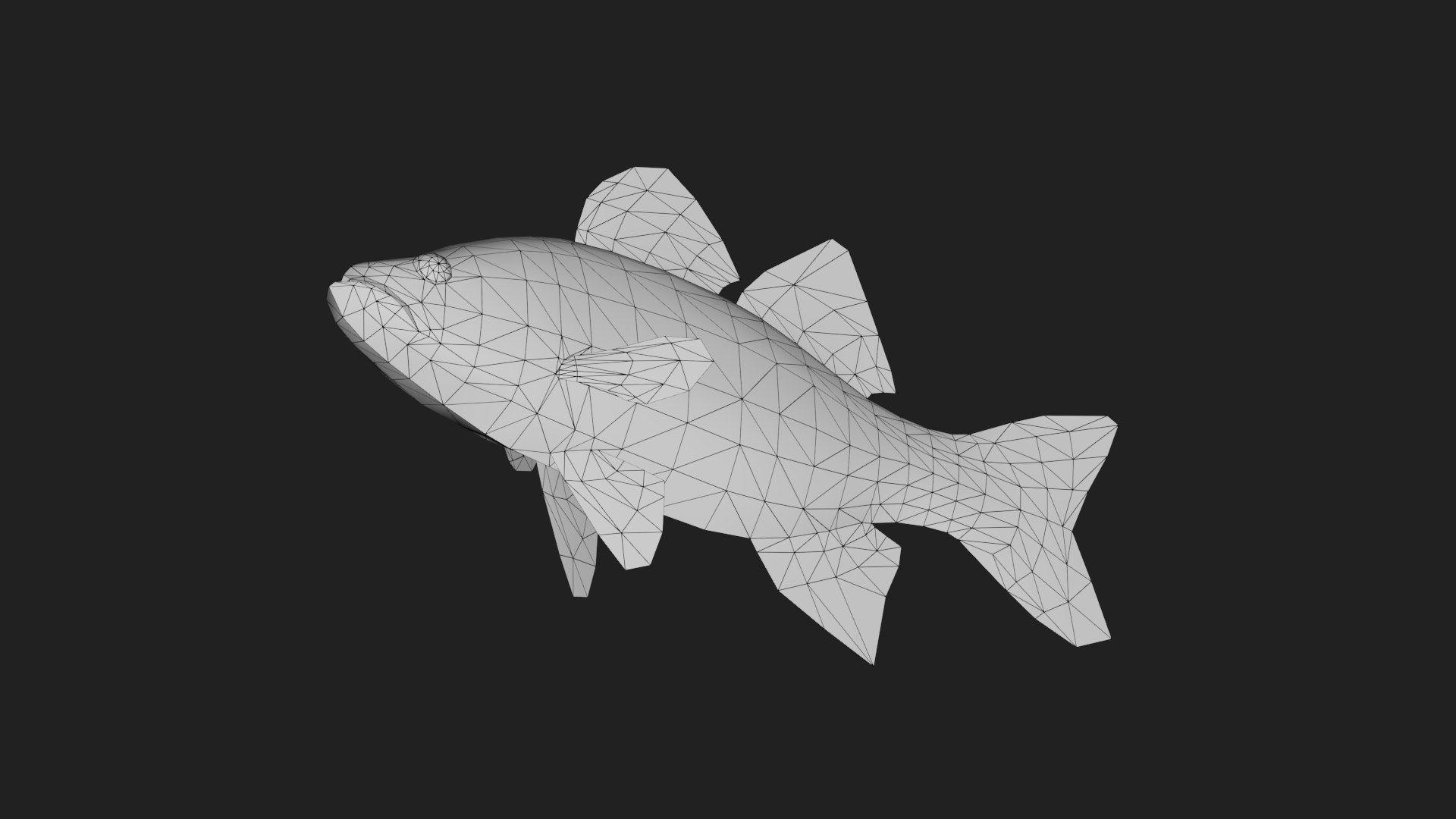 Bass Fish 3D Model - TurboSquid 2123095