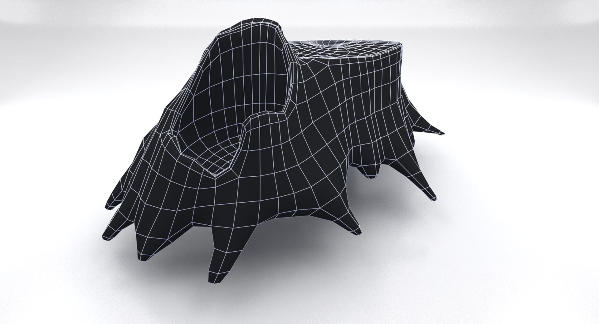 3d Model Tree Trunk 01