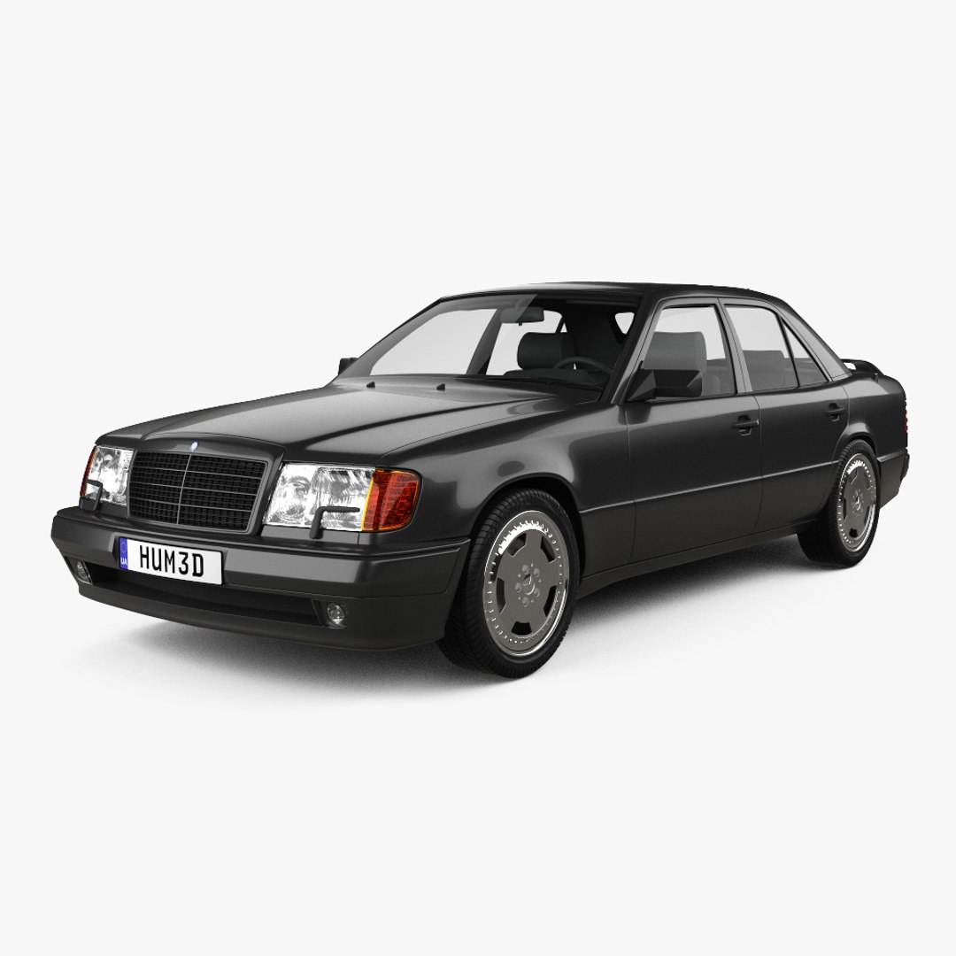 modelo 3d Mercedes-Benz E-class 500 sedan 1991 - TurboSquid 2061580