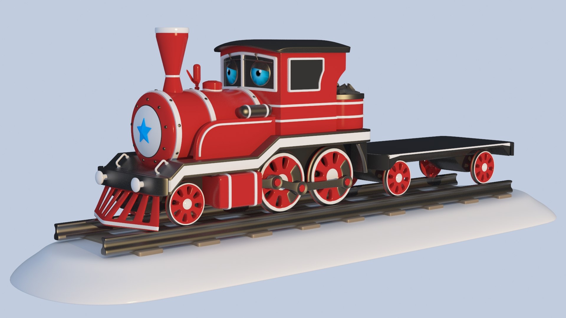 Toy Train Model - TurboSquid 1457294