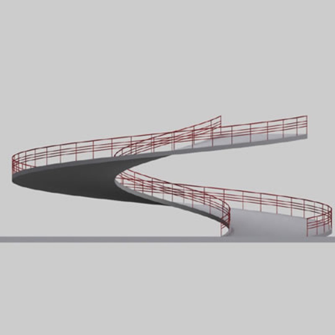 Ramp Multistory Story 3d Model