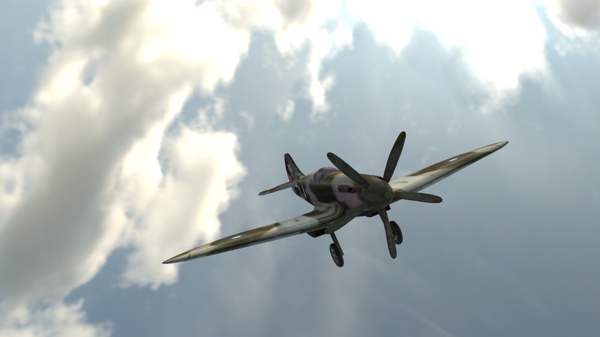 War Plane 3D - TurboSquid 2237406