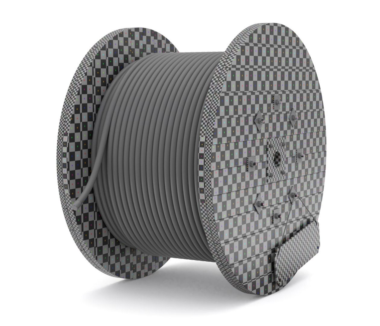 Cable wood 3D model - TurboSquid 1491820