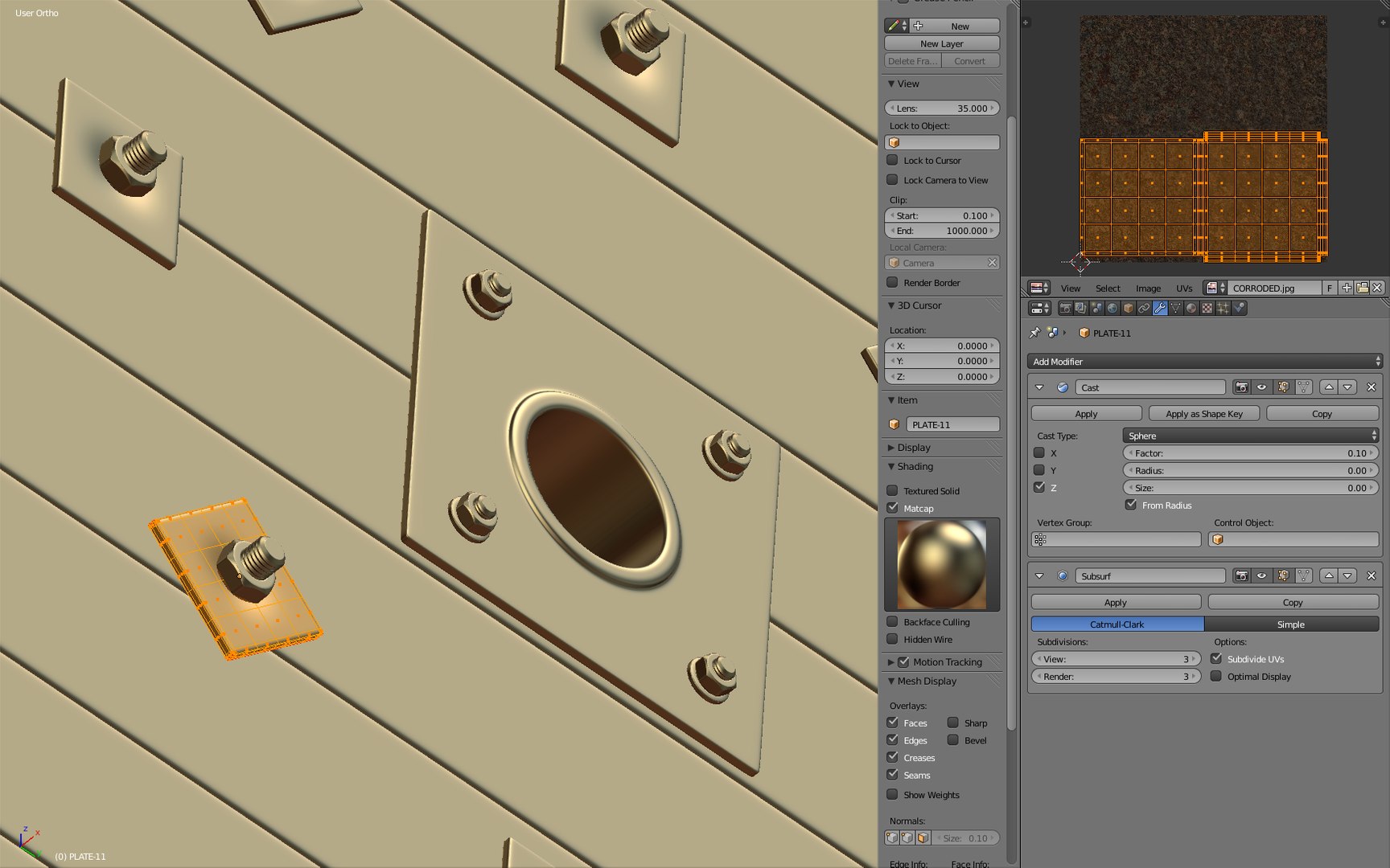 Cable wood 3D model - TurboSquid 1491820