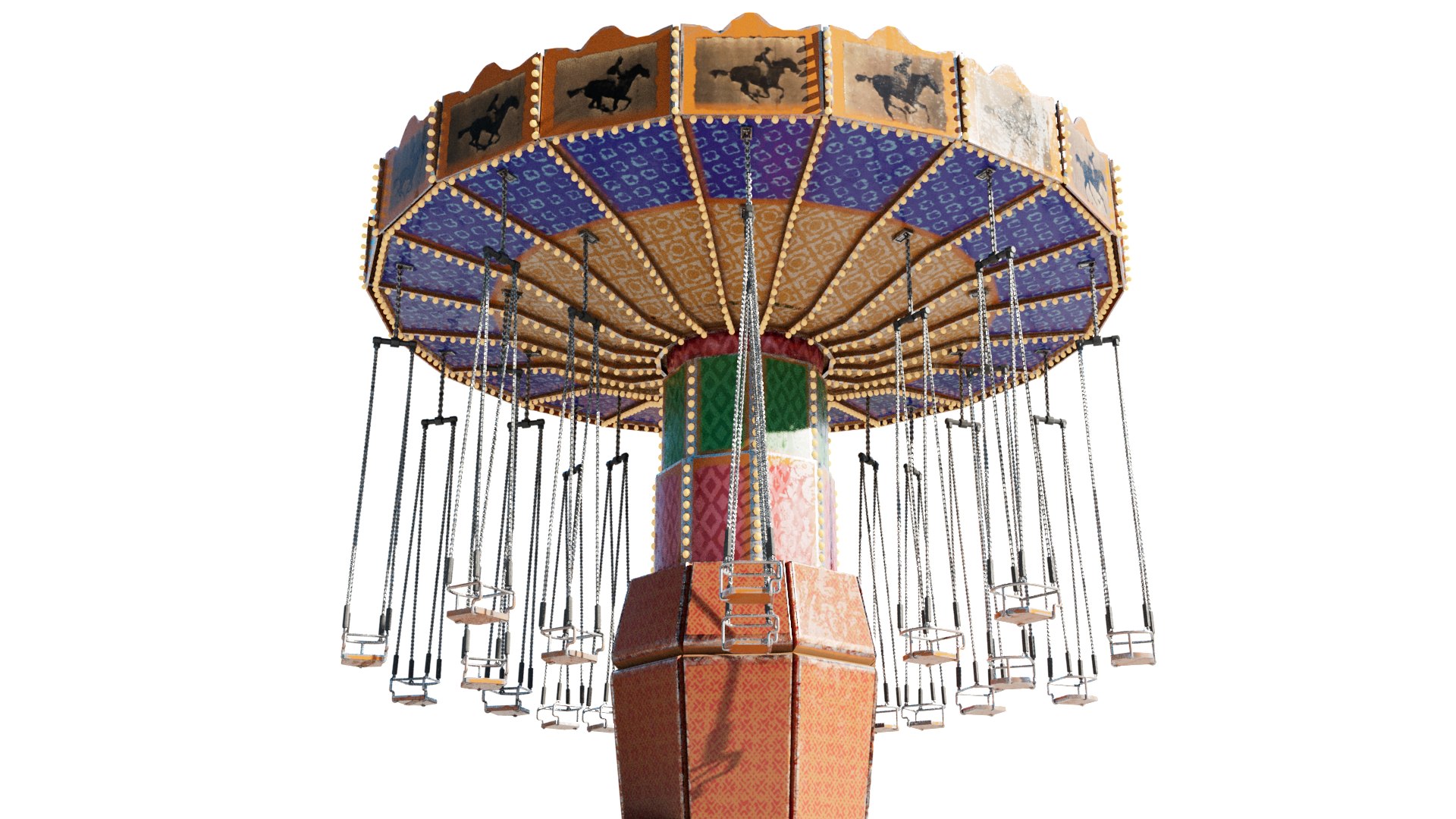 Flyingchair PBR Rig 3D Model - TurboSquid 2186046