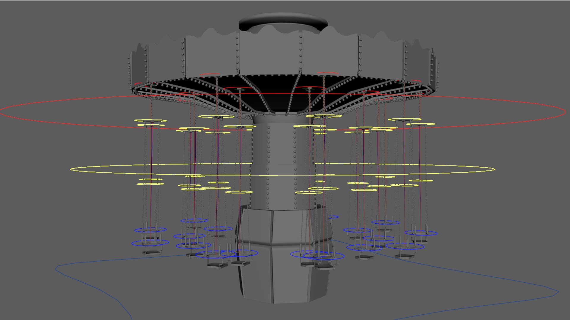 Flyingchair PBR Rig 3D Model - TurboSquid 2186046