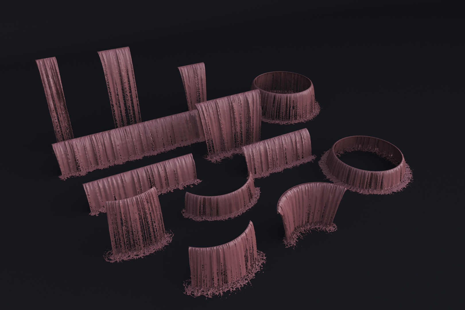 Waterfalls Collection 13 Models 3D Model - TurboSquid 2009590