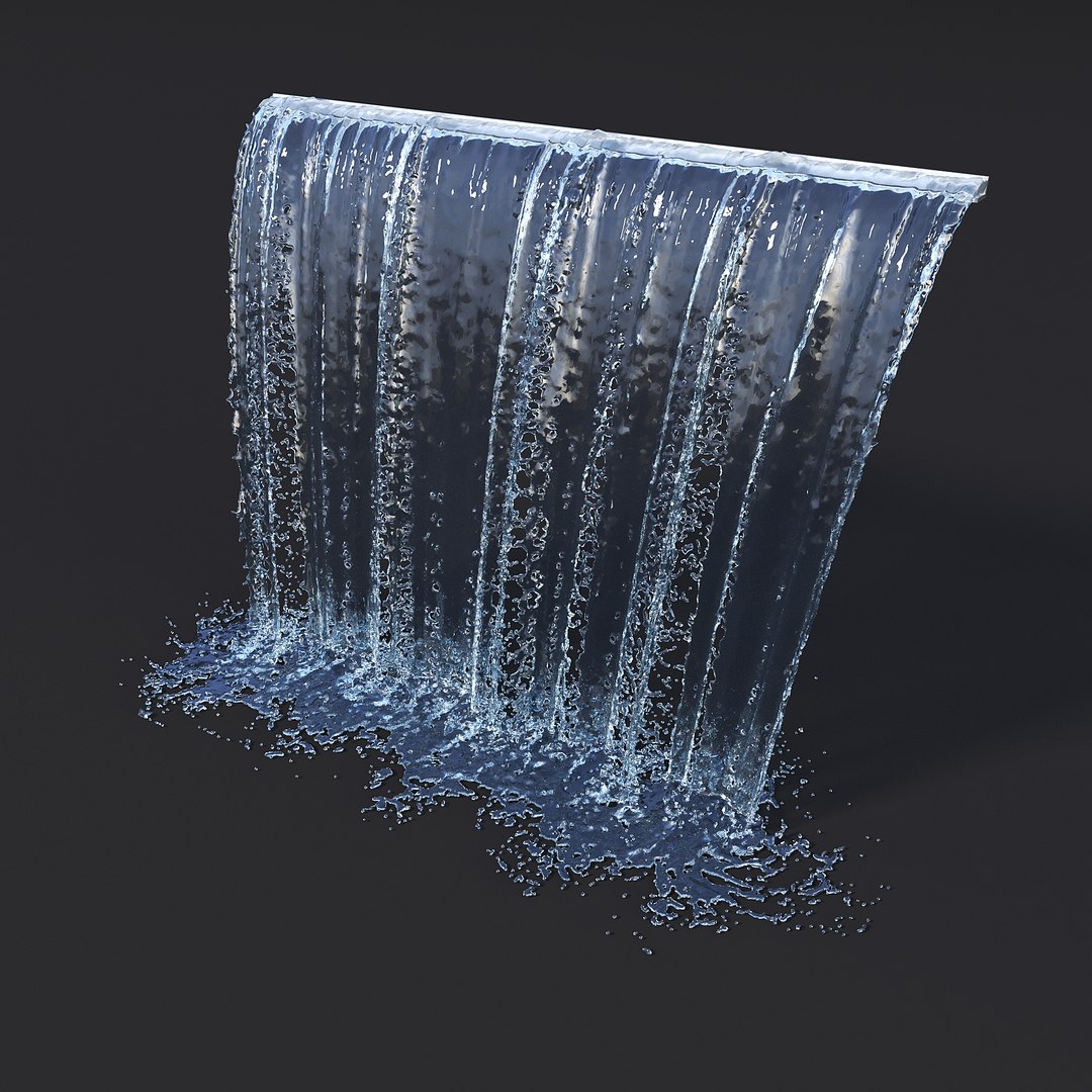 Waterfalls Collection 13 Models 3D Model - TurboSquid 2009590