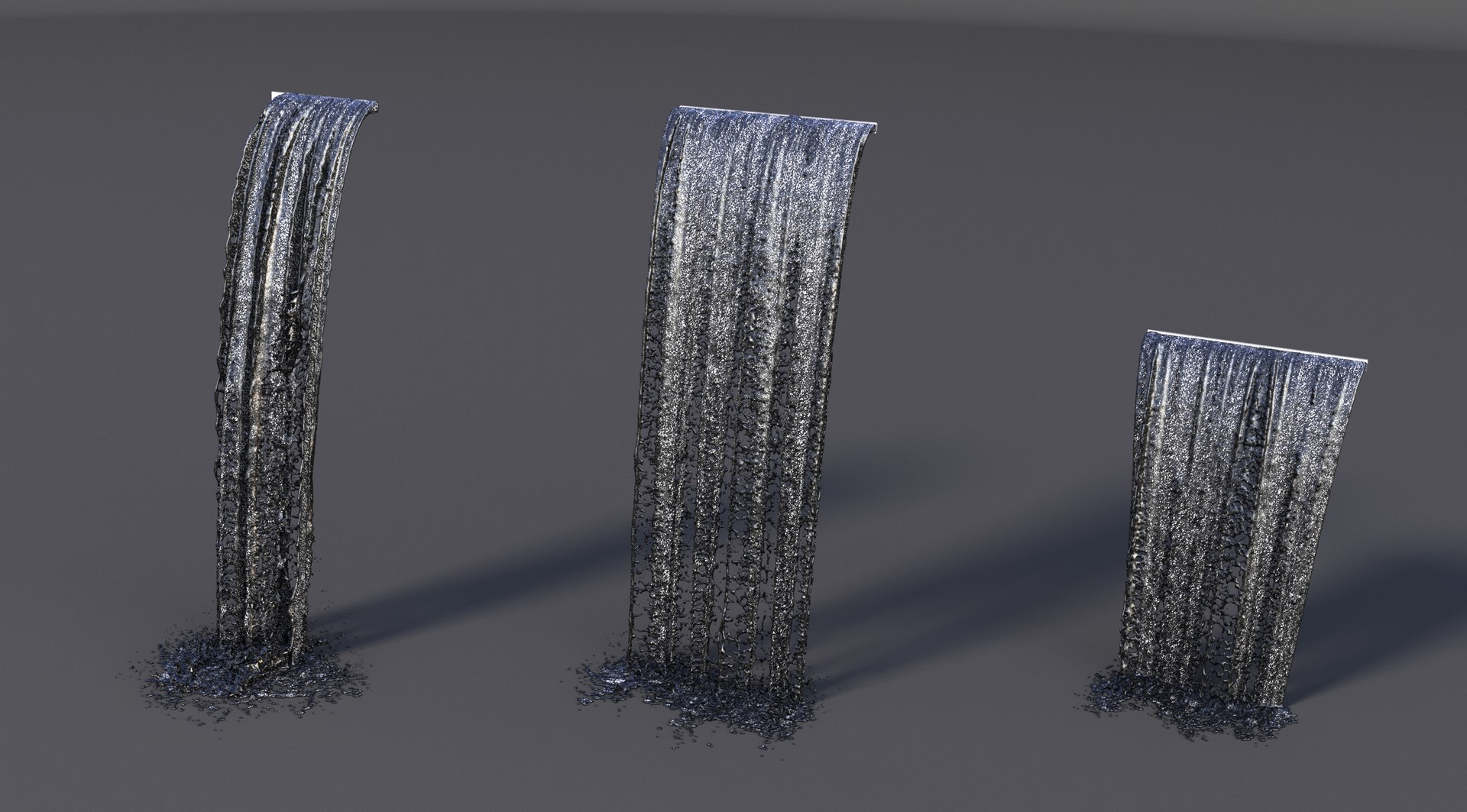 Waterfalls Collection 13 Models 3D Model - TurboSquid 2009590