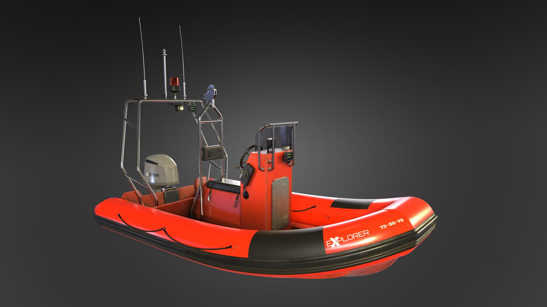 Boat 3d Model - TurboSquid 1996680