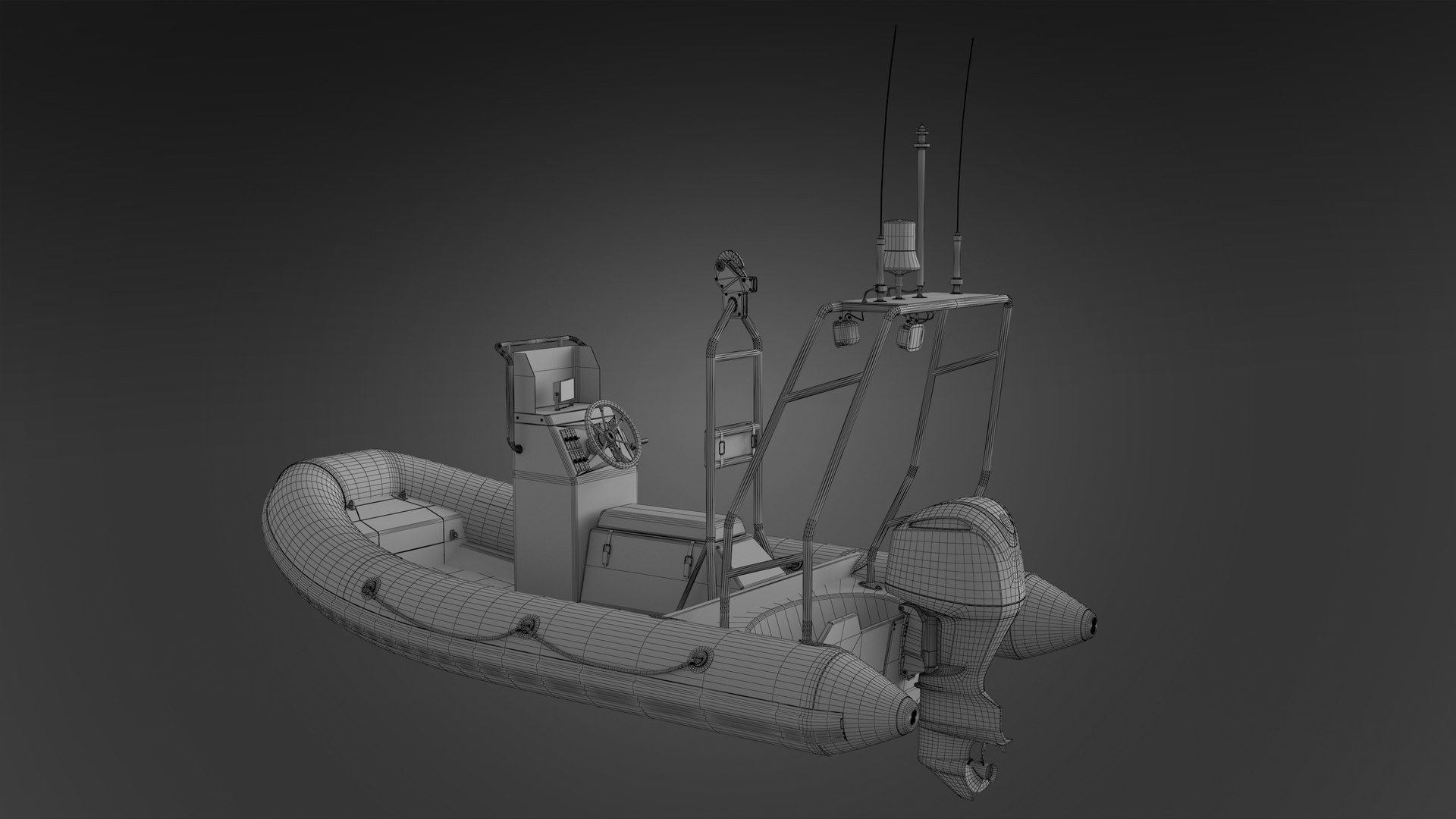 Boat 3d Model - TurboSquid 1996680
