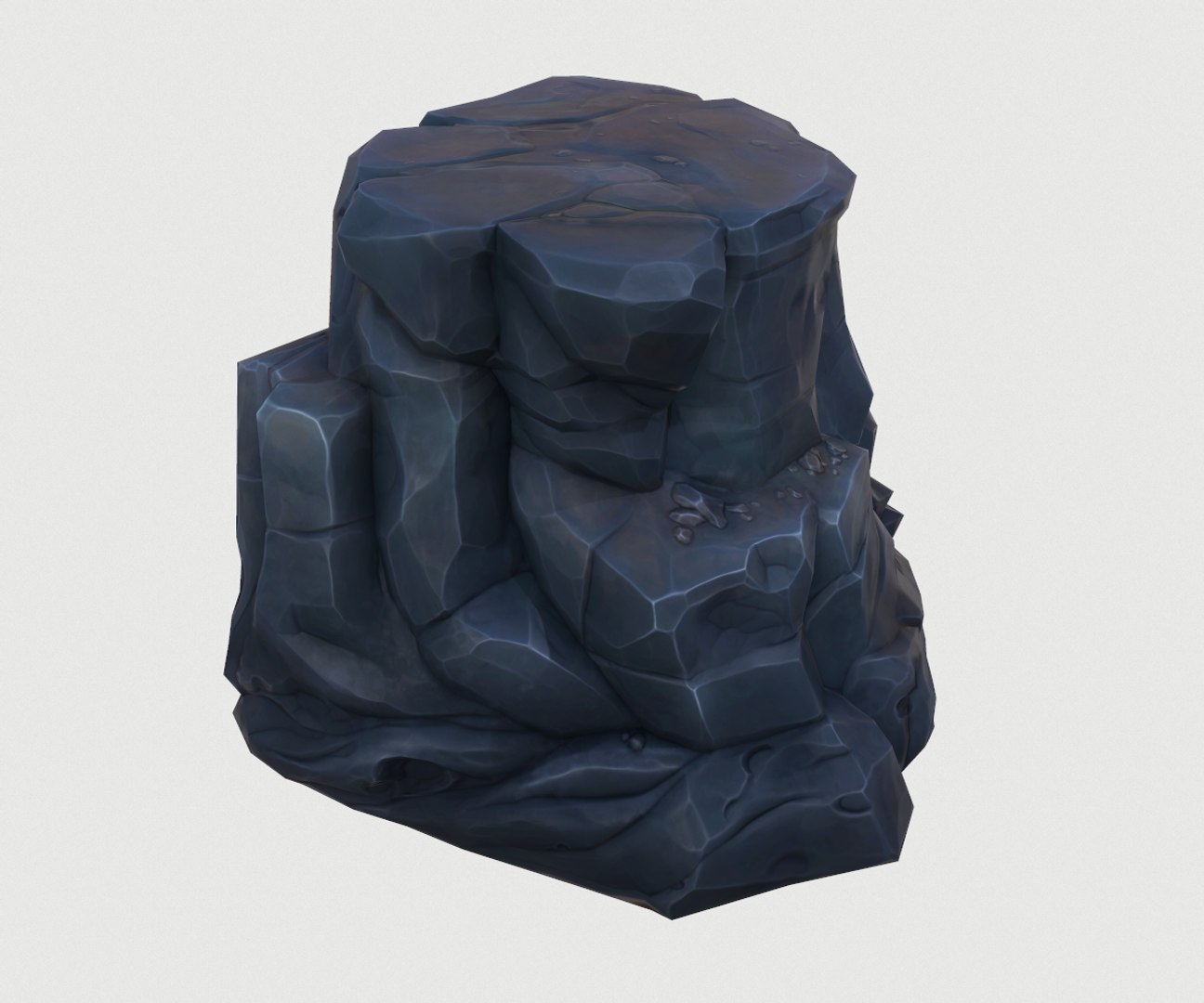 3D volcanic rock - TurboSquid 1159154