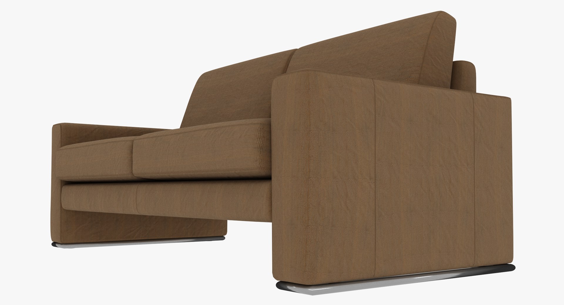 3D Modular Sandy Sofa Model - TurboSquid 1691569