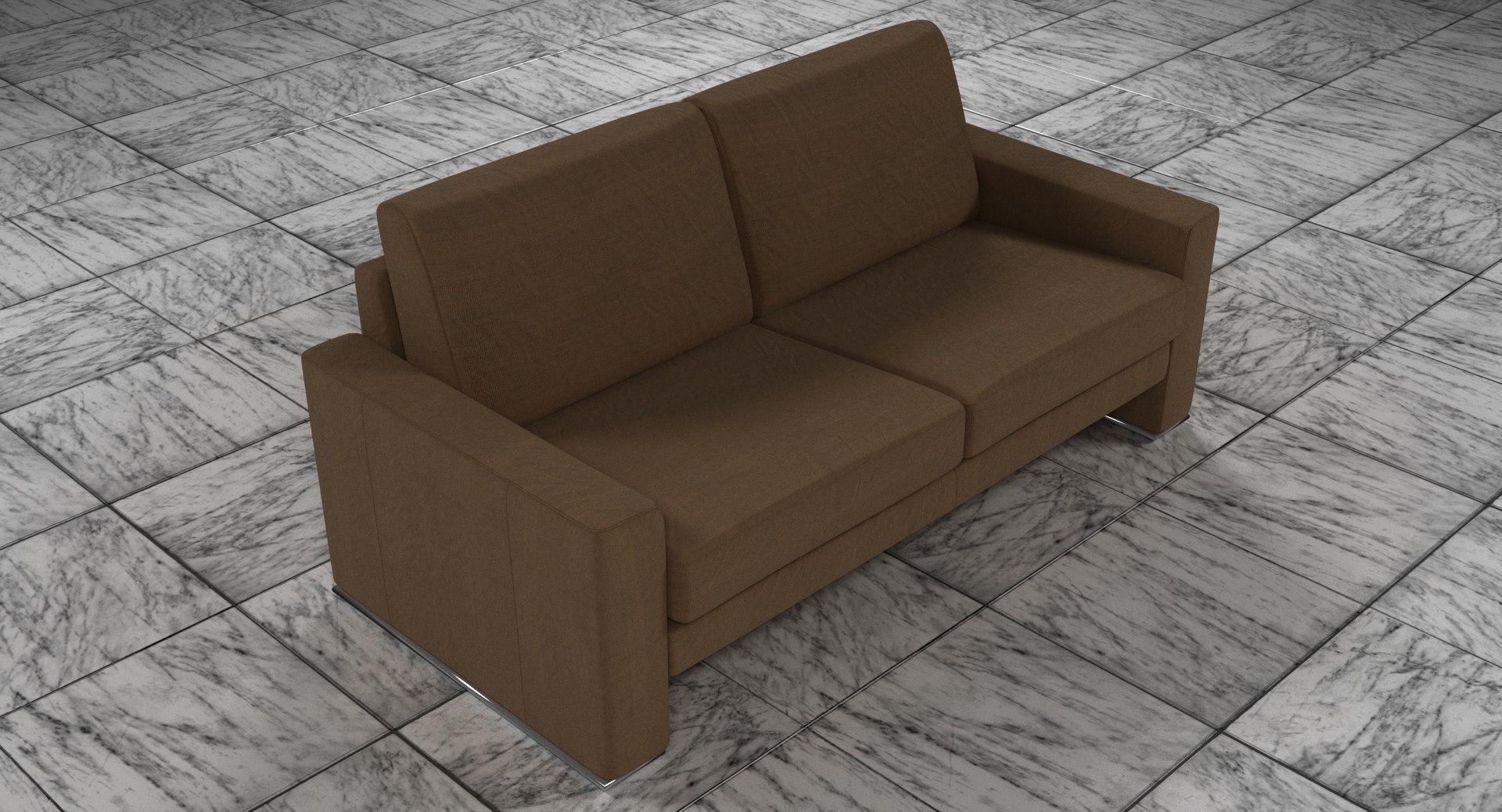 3D Modular Sandy Sofa Model - TurboSquid 1691569