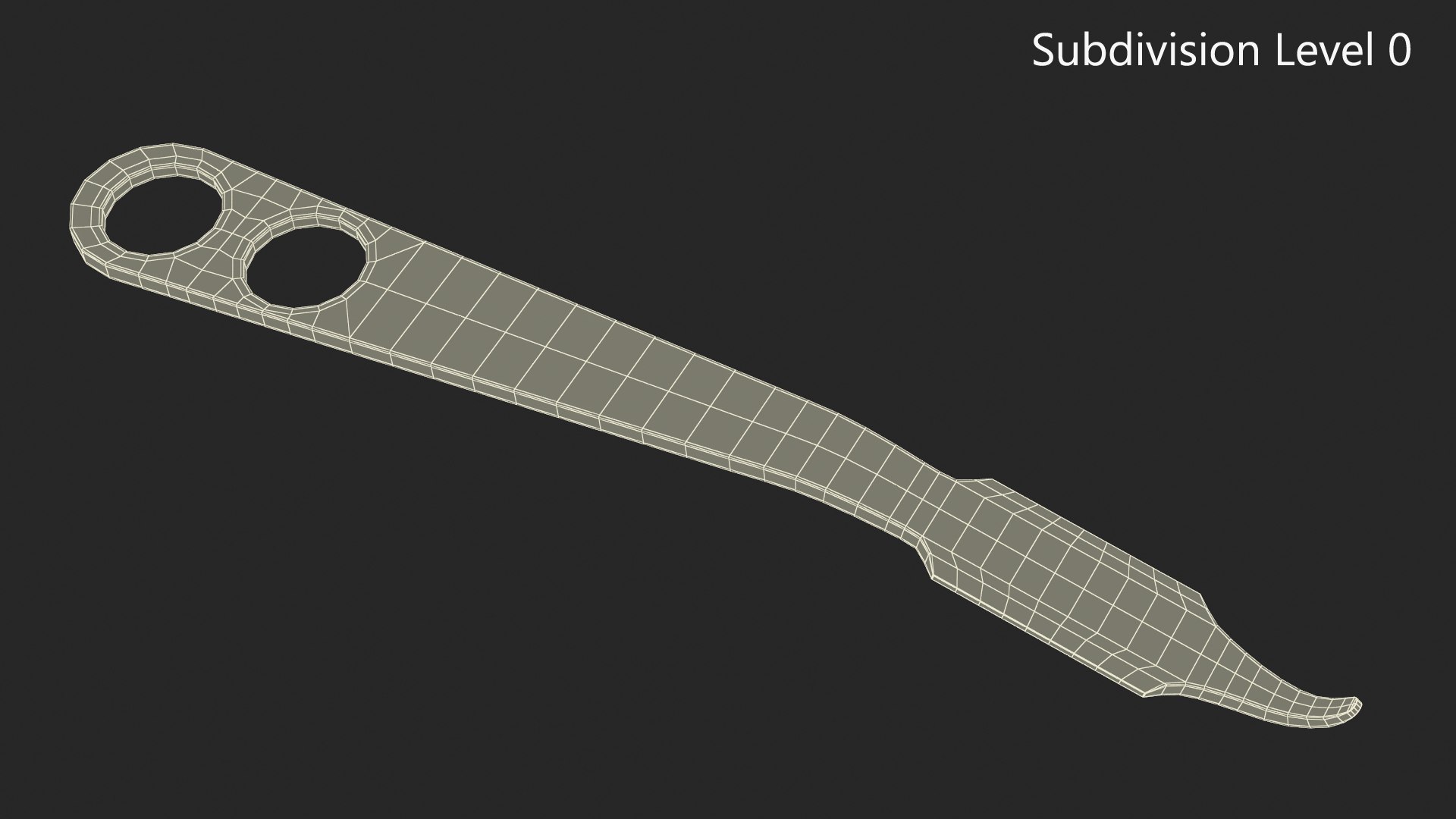Hohmann Retractor 3D Model - TurboSquid 2389479