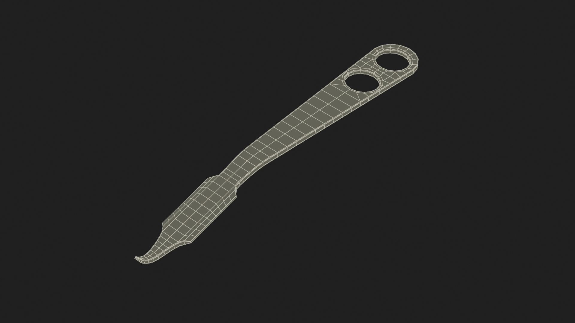 Hohmann Retractor 3D Model - TurboSquid 2389479