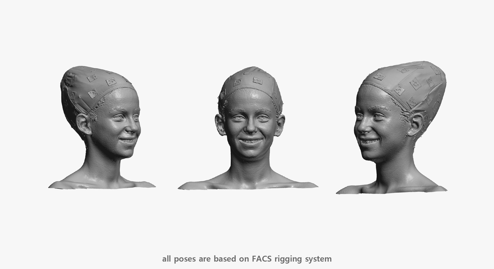 Rhea raw scans main 3D model - TurboSquid 1700635