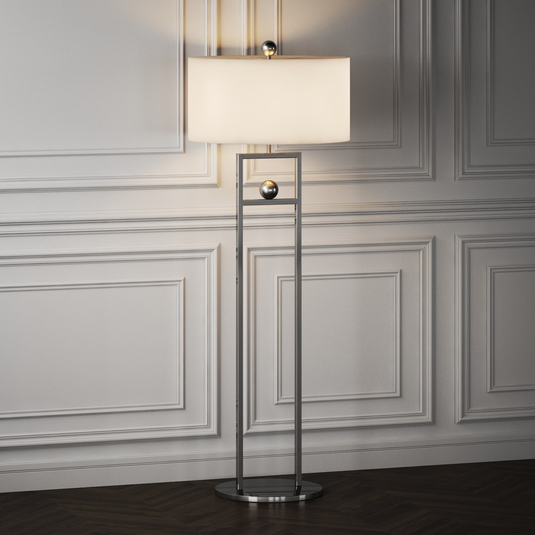 3D porter floor lamp - TurboSquid 1655073
